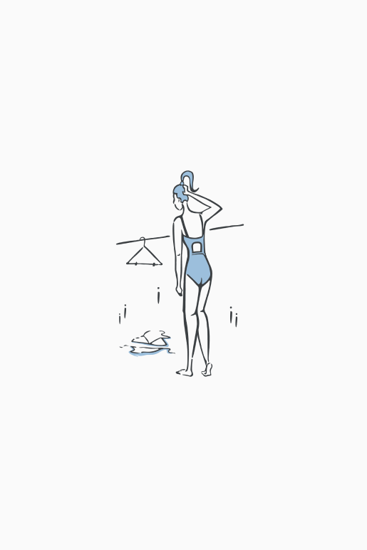 Blue Sea Halter Bikini Set